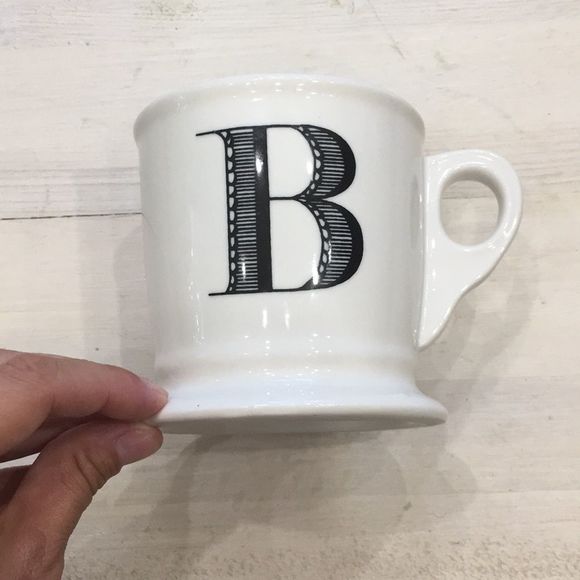 Anthropologie | Kitchen | Anthropologievintageletter Bmug | Poshmark